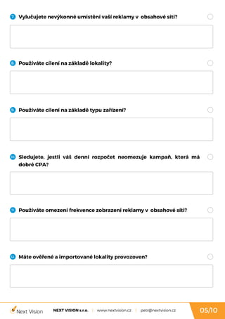 PPC audit - checklist | PDF