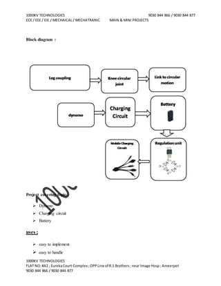 Mini ee 2 wearable device generates electricity from walking knee ...