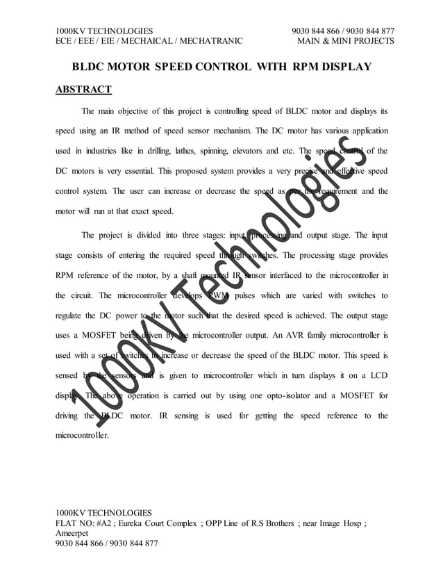 Mini ee 4 motor speed counting rpm display by infrared Electrical ...