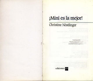 Mini es la mejor | PDF