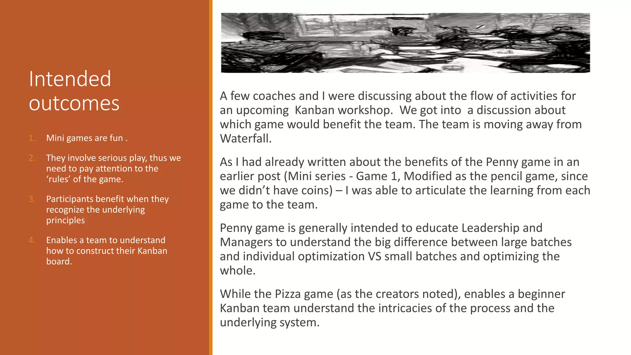 Mini exercises series deck 5 - penny game vs pizza game | PPT