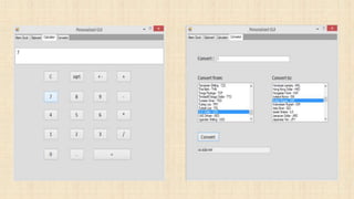 personalized GUI using C# | PPTX