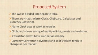 personalized GUI using C# | PPTX
