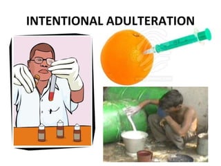Food & adulteration(Science) | PPT | Gardening | Home & Garden