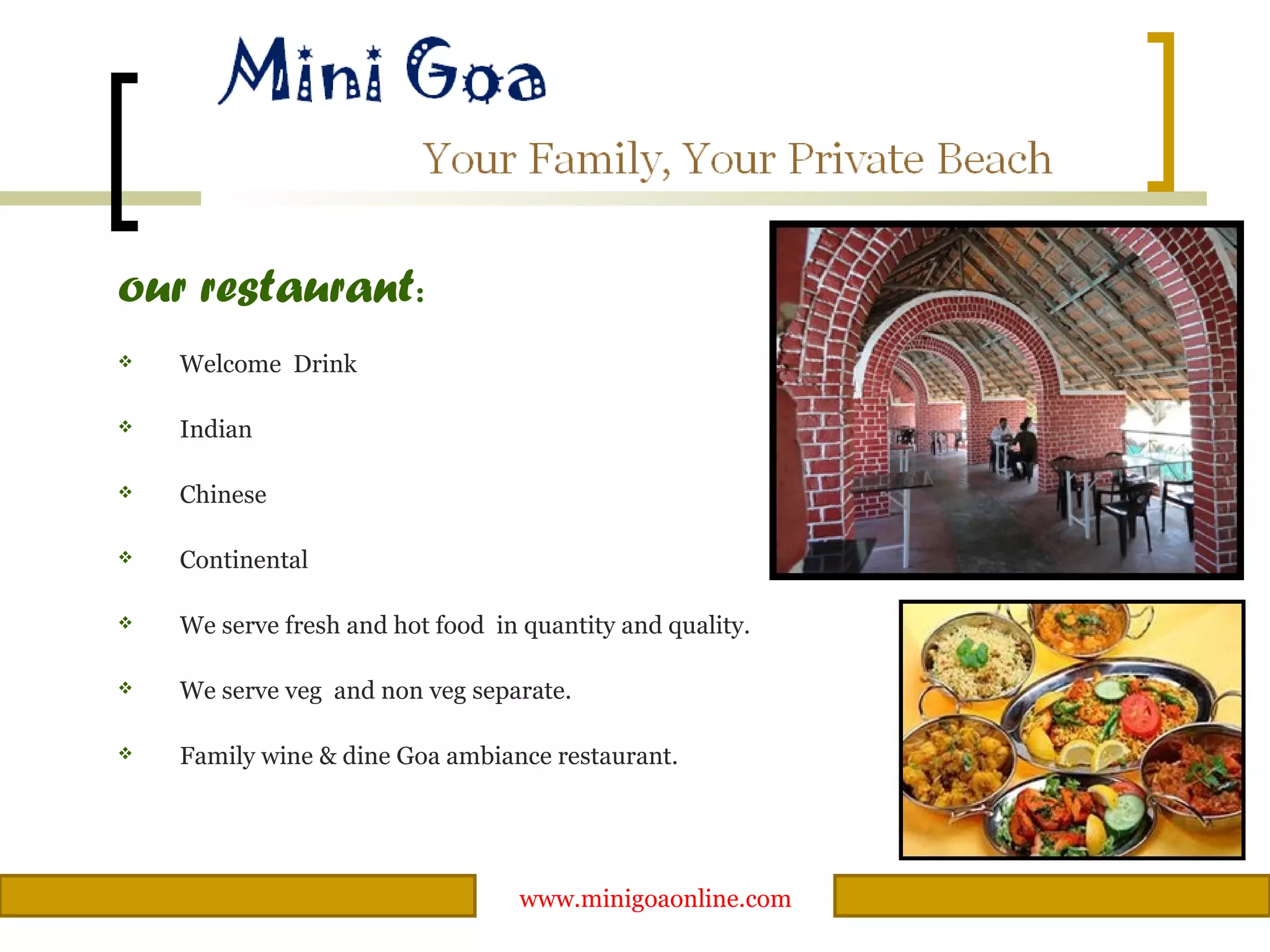 Mini goa ppt by dinker suhalka | PPT | Free Download