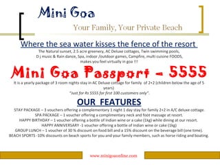 Mini goa ppt by dinker suhalka | PPT | Free Download