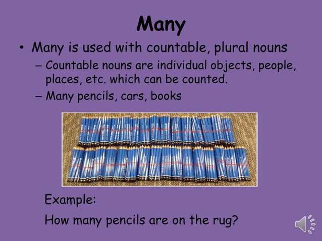 Mini grammar lesson much/many vs few/little | PPTX