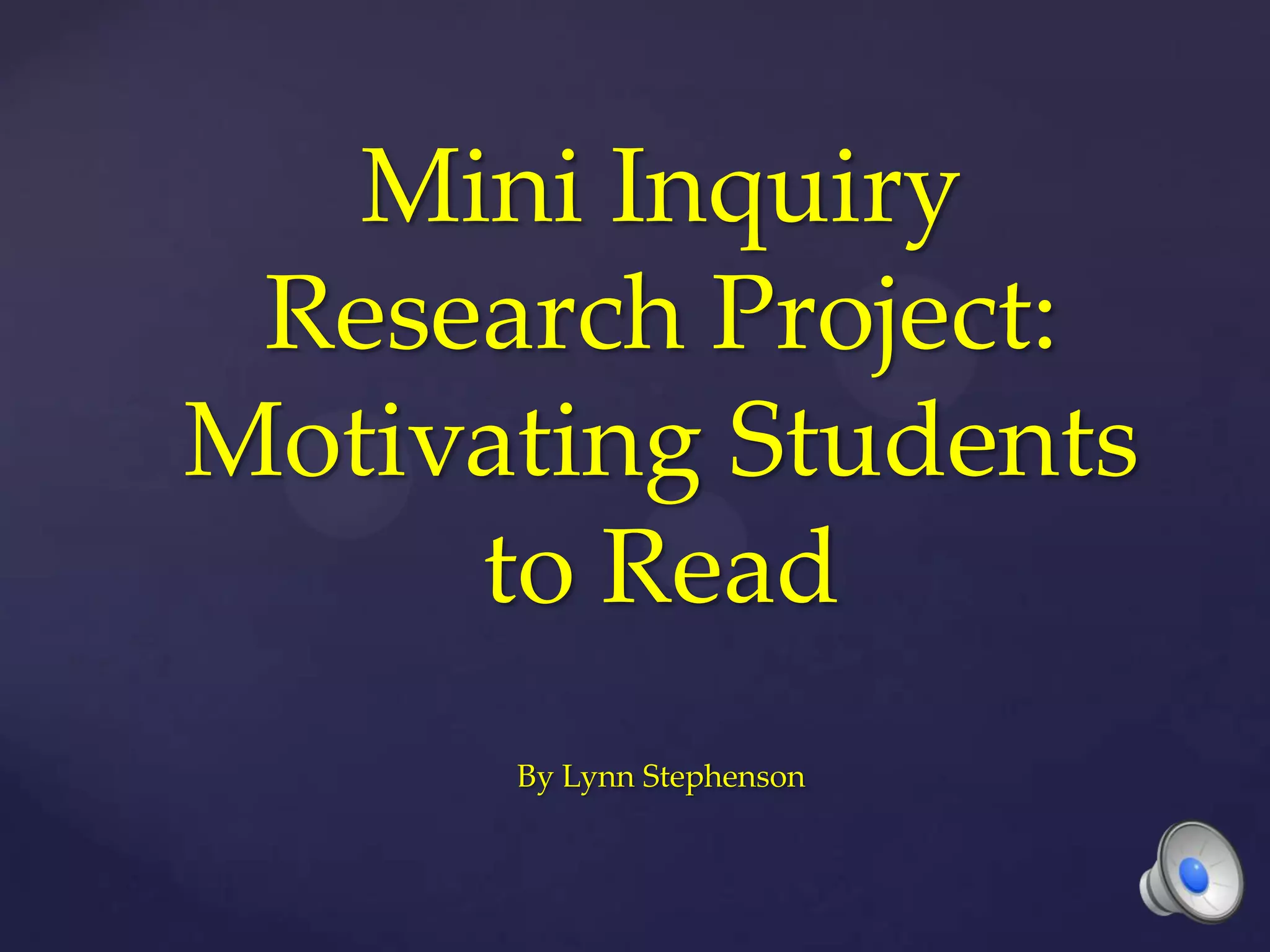 Mini Inquiry Research Project | PPTX