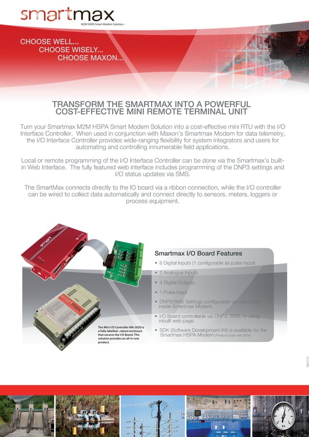 Mini IO Controller - Maxon Solutions | PDF