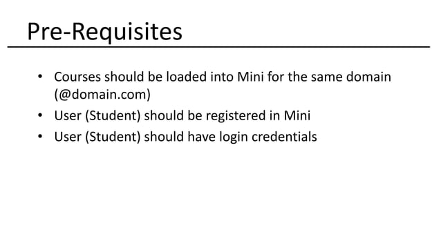 Student Facing User Interface | PPTX
