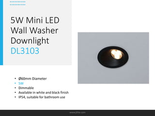 Mini LED Downlights | PPTX