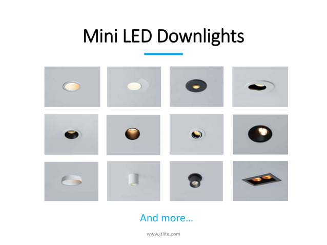 Mini LED Downlights | PPT