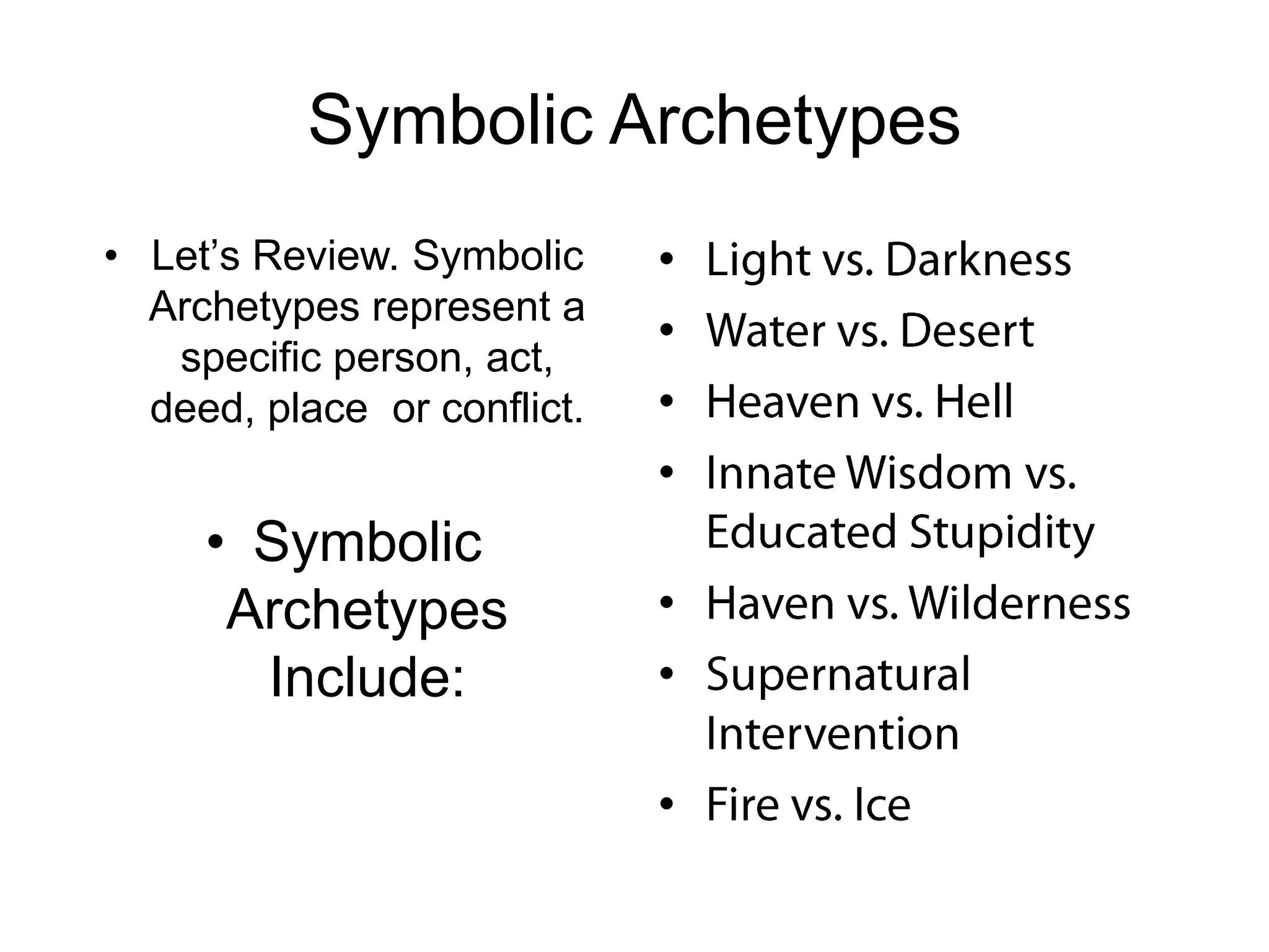 Mini lesson 3-symbolism | PPT