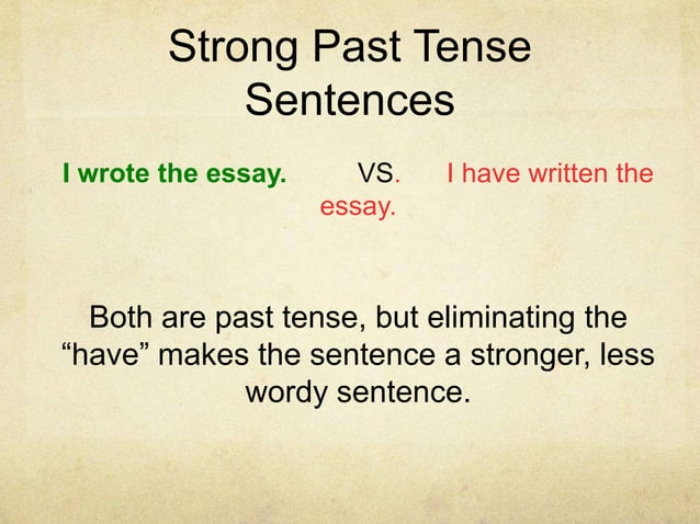 Mini lesson verbs | PPT