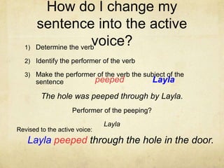 Mini lesson verbs | PPT