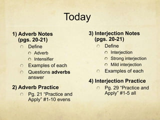 Mini lesson verbs | PPT