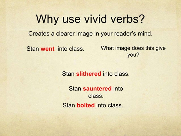 Mini lesson verbs | PPT