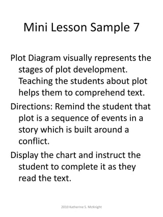 Mini lesson samples | PPTX
