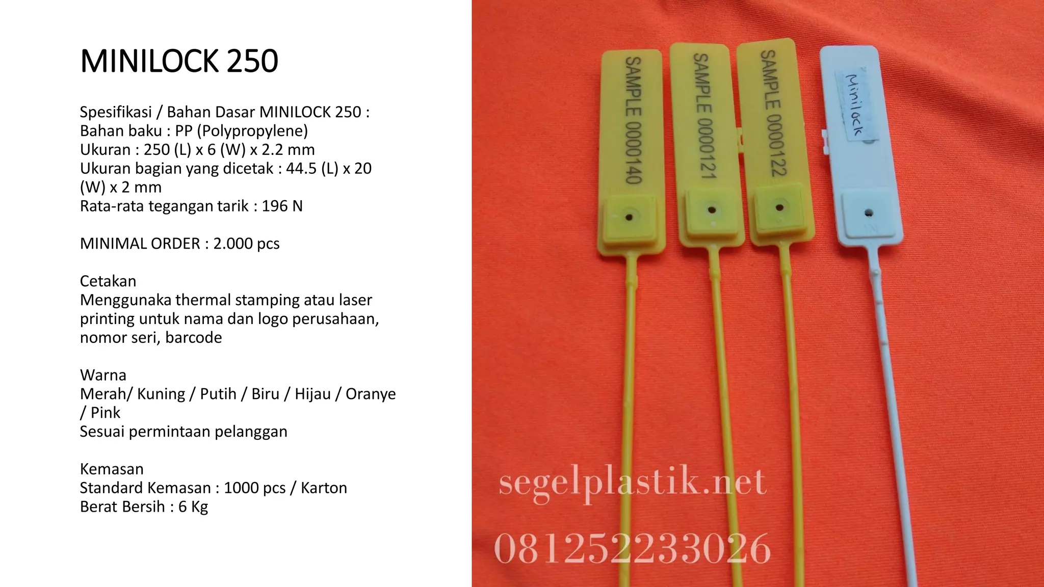Minilock 250 | PPT