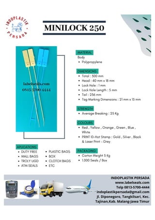 segel kontainer, segel mobil box di Bontang | PDF