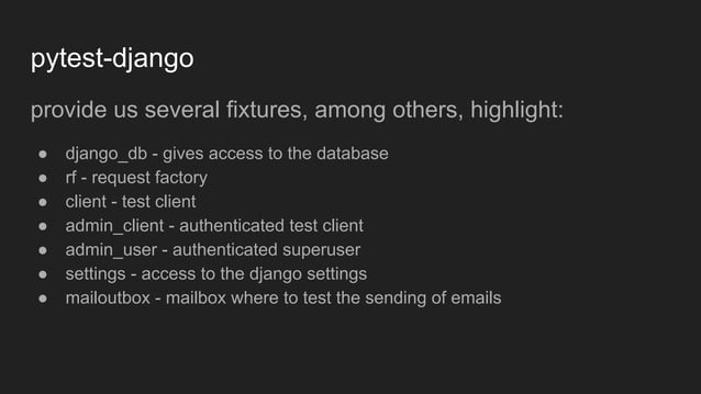 Pytest Testing Tips And Useful Plugins Ppt