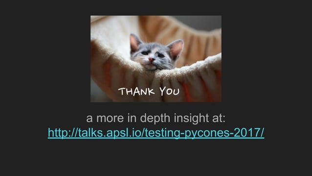 Pytest Testing Tips And Useful Plugins Ppt