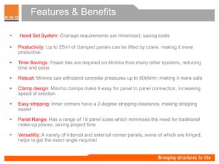 Minima -Panel Formwork System | PPTX
