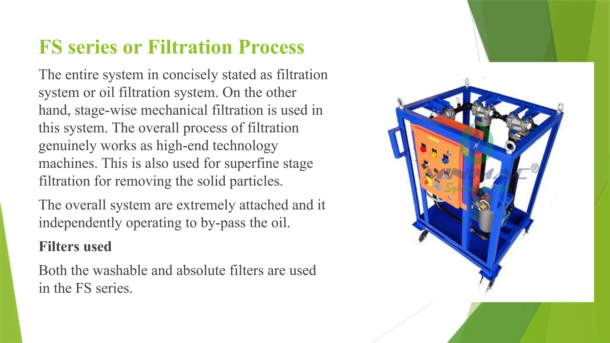 Types of Oil, lubrication and filtration systems | PPTX