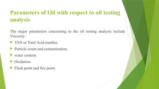 Types of Oil, lubrication and filtration systems | PPTX