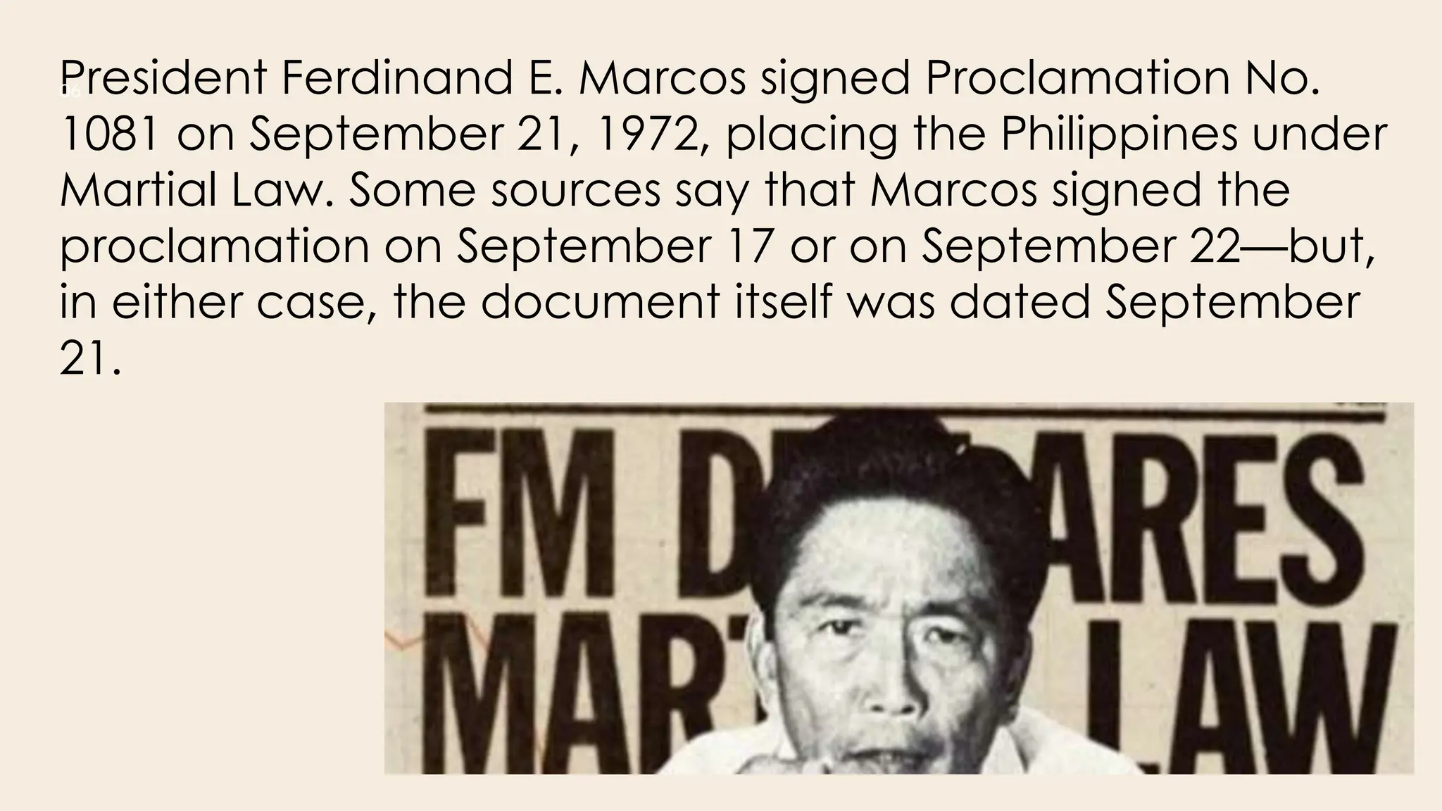 History of the Philippines during Martial Law (1969-1986) | PPTX