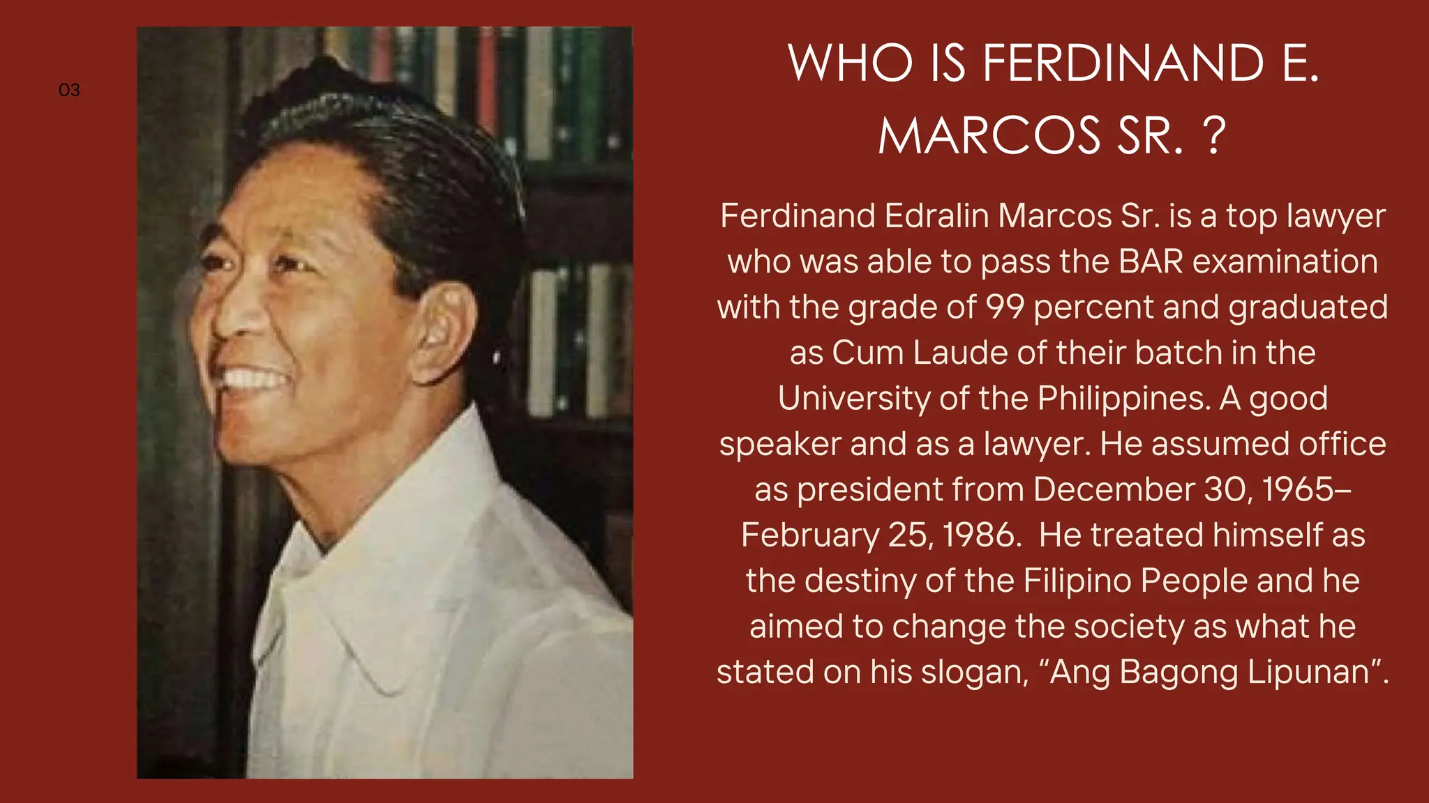 History of the Philippines during Martial Law (1969-1986) | PPTX