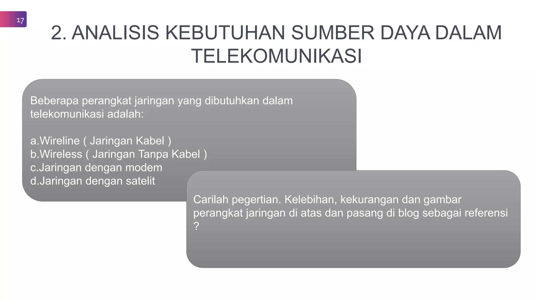 analisis komunikasi | PPTX