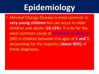 Minimal change disease | PPT