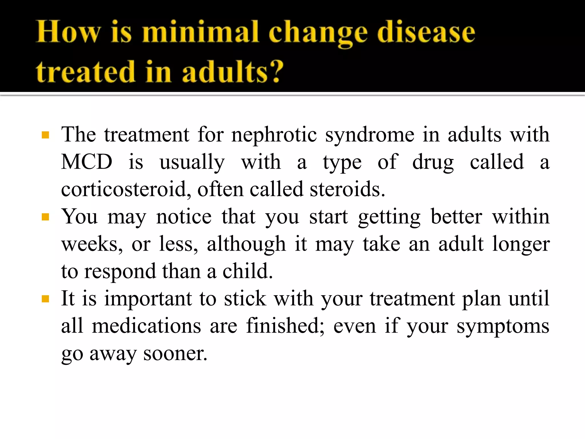 Minimal change disease | PPTX