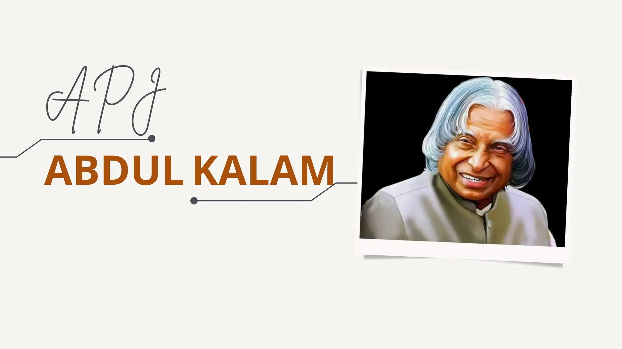 Presentation ppt about A.P.J Abdul kalam | PDF