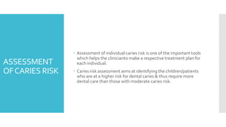 Minimal intervention dentistry | PPTX