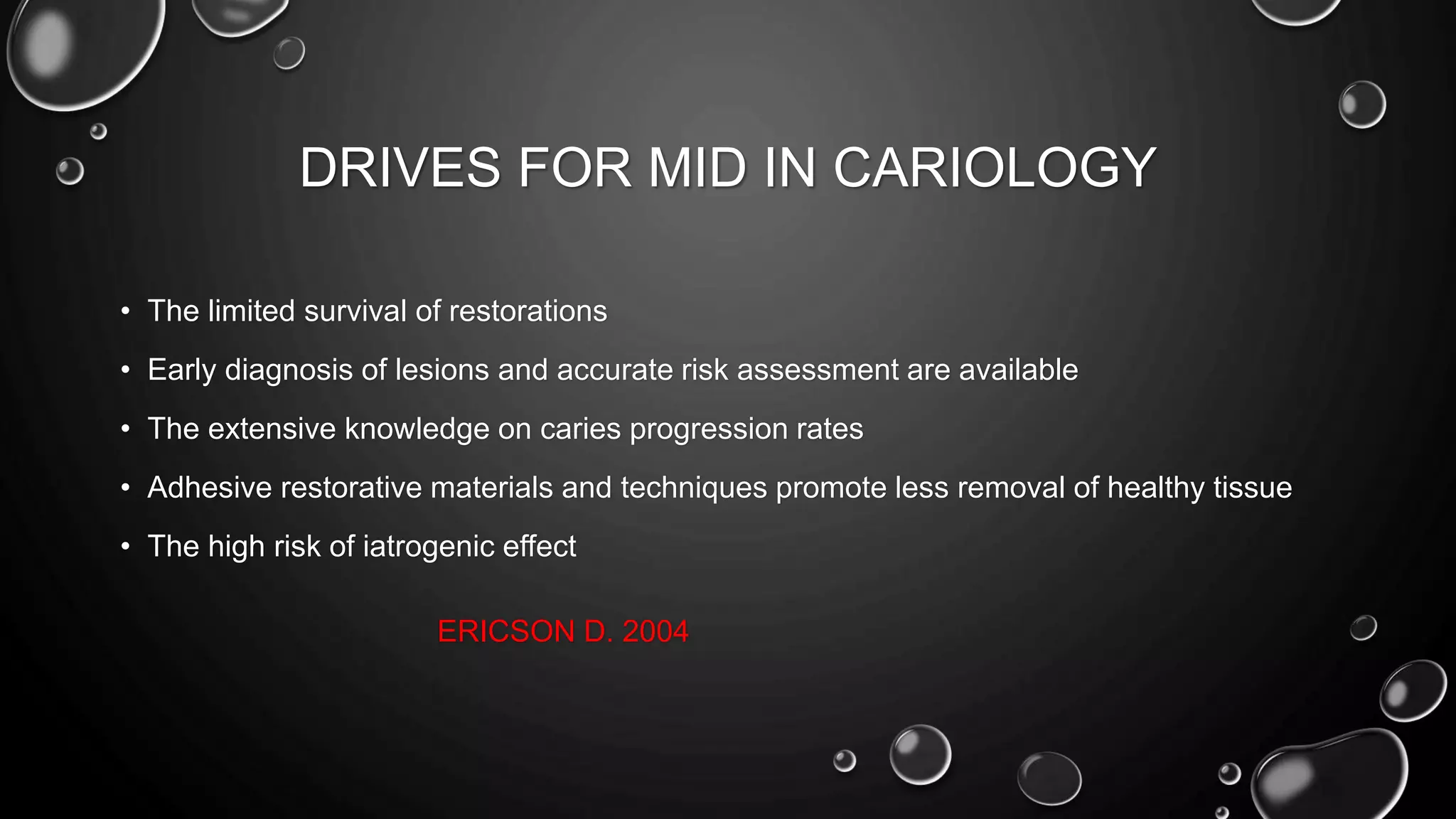 Minimal invasive dentistry | PPTX