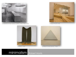 Minimalism- study of an art movement | PDF