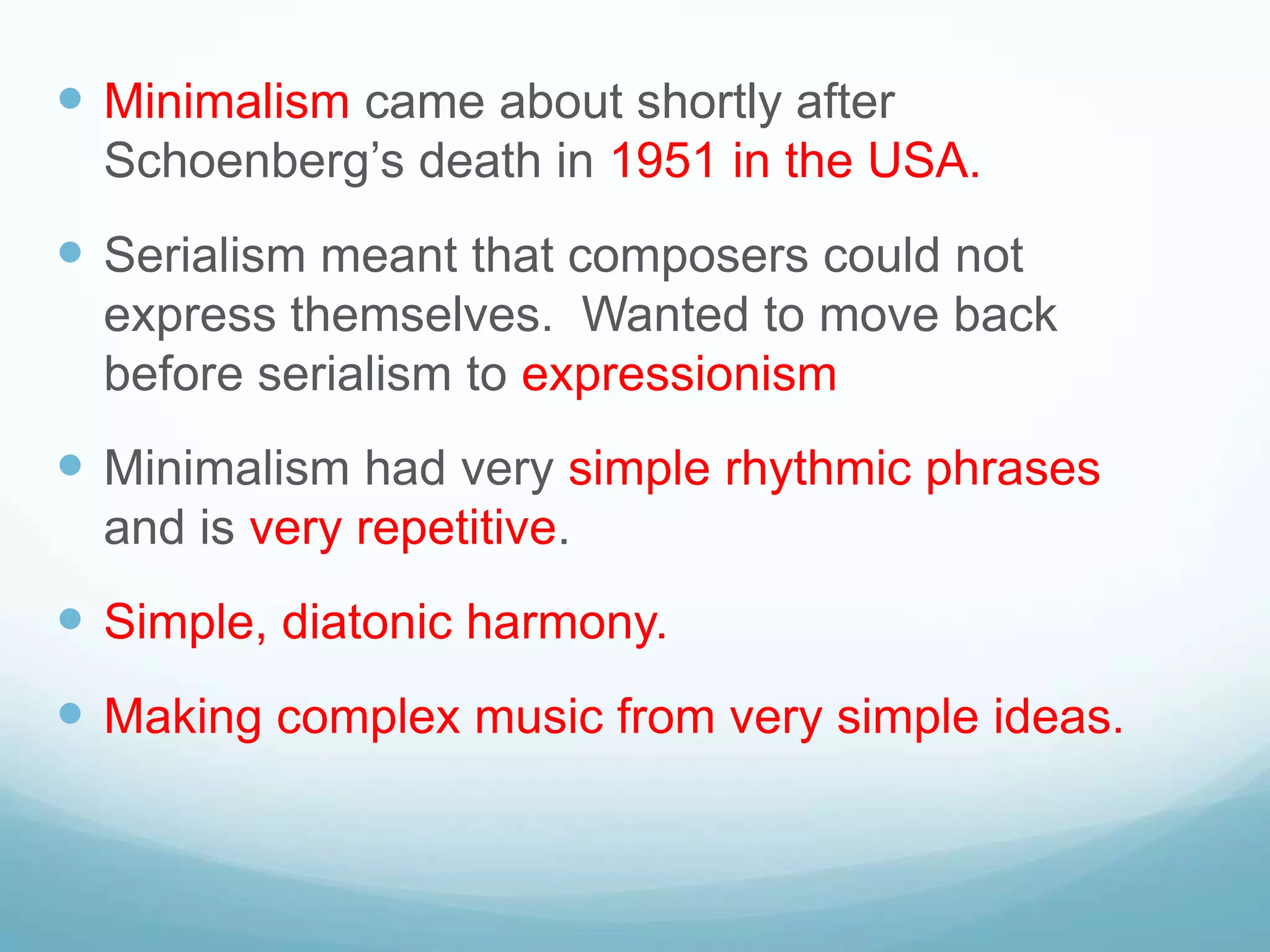 Minimalism- Everything you need to know! | PPTX