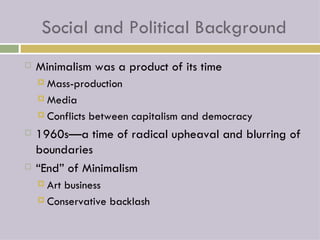 Minimalism 4th Hour | PPT