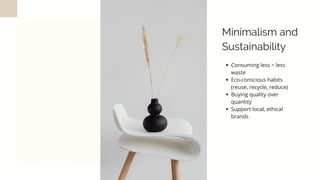 Minimalism: Living With Less to Live More | PDF