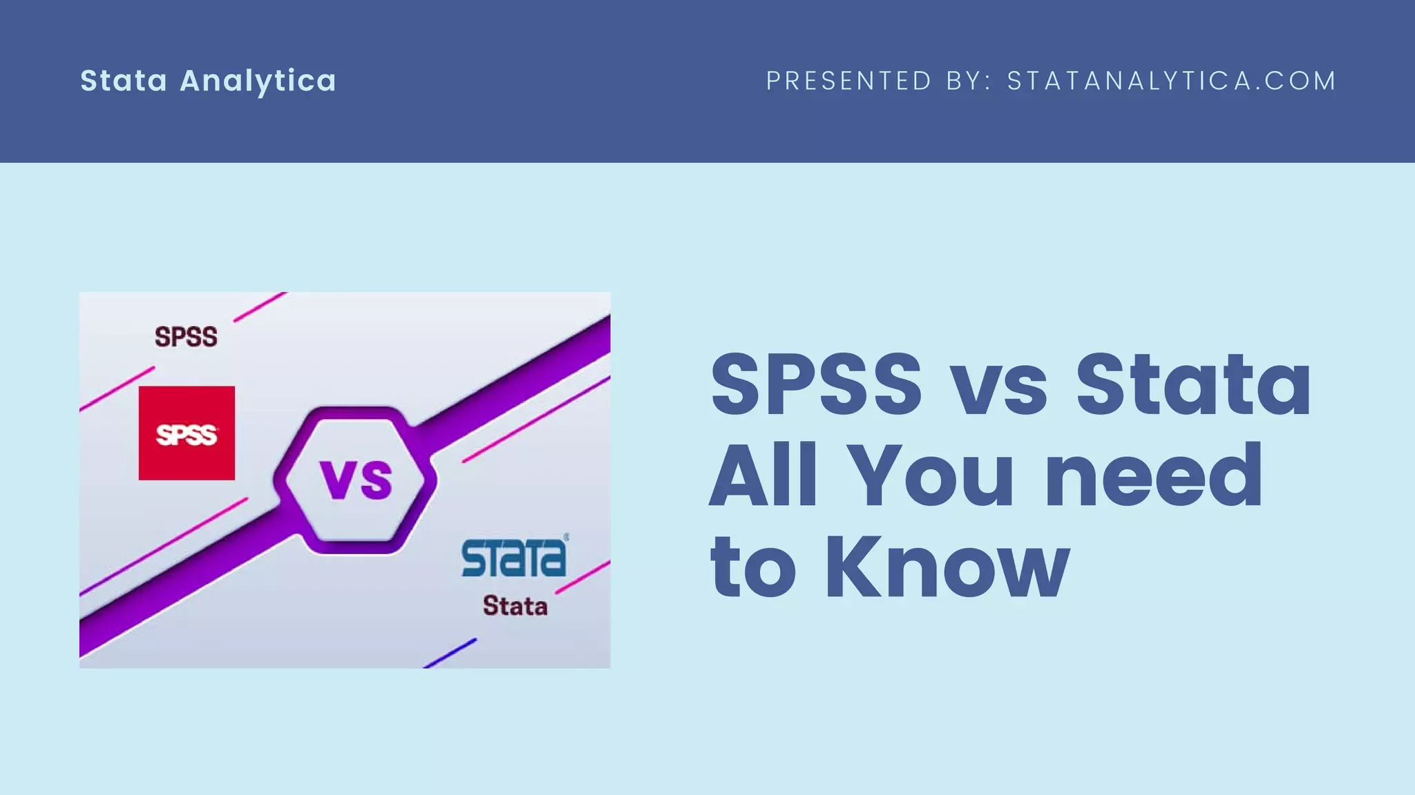 SPSS vs Stata: The Best Ever Comparison | PPT