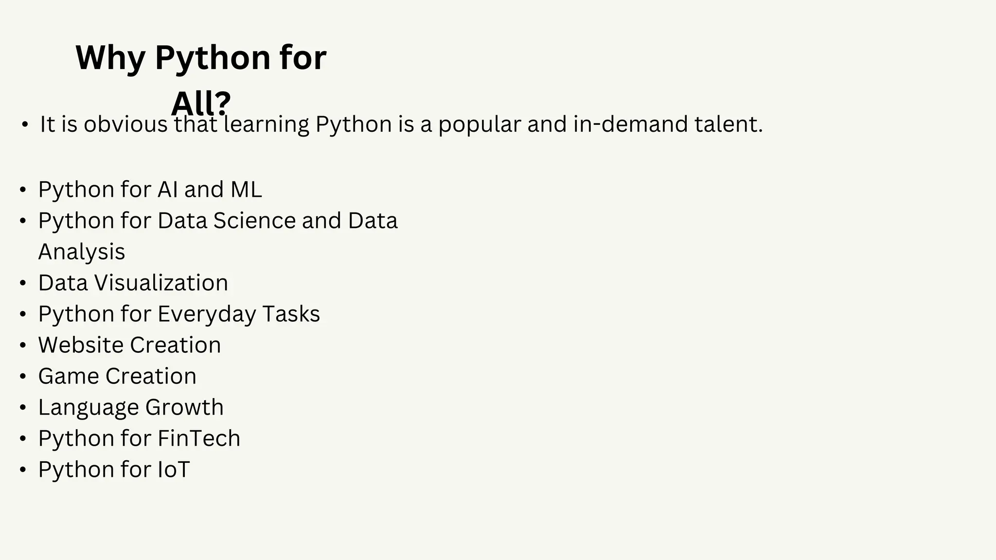 Python Language for Beginners: Comprehensive Guide | PPT Python Language for Beginners: Comprehensive Guide | PPT