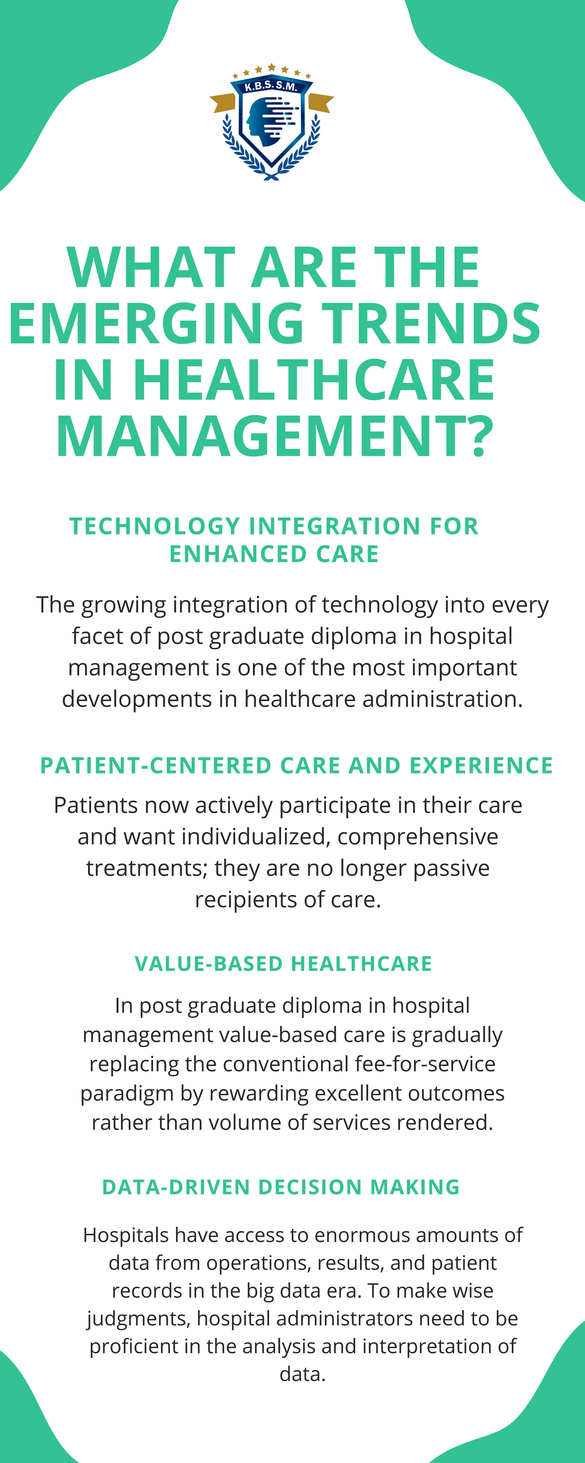 What are the emerging trends in healthcare Management? | PDF