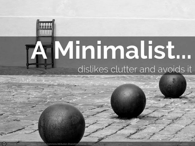 Minimalist Space Organizing Personality Style | PPT