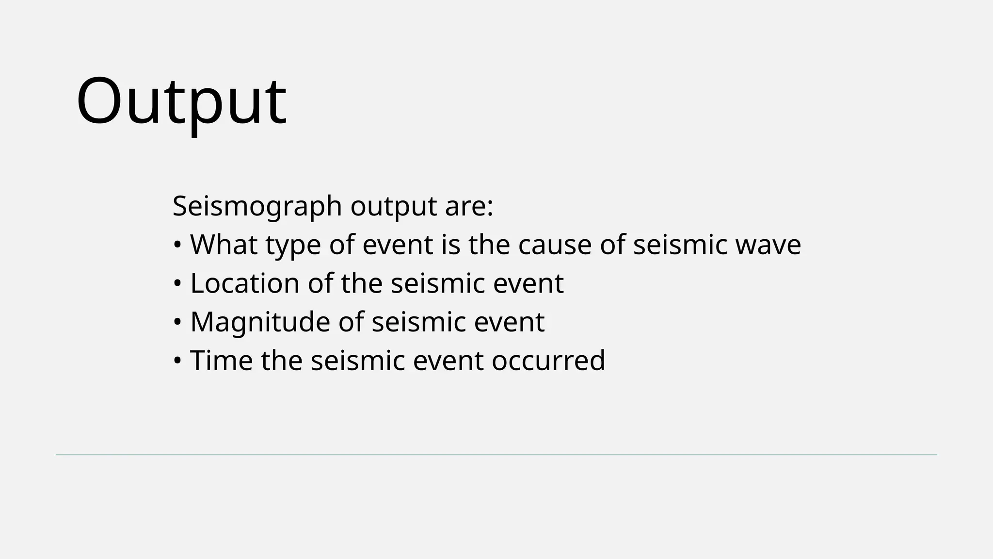 Seismograph and other explanation that this have | PPTX