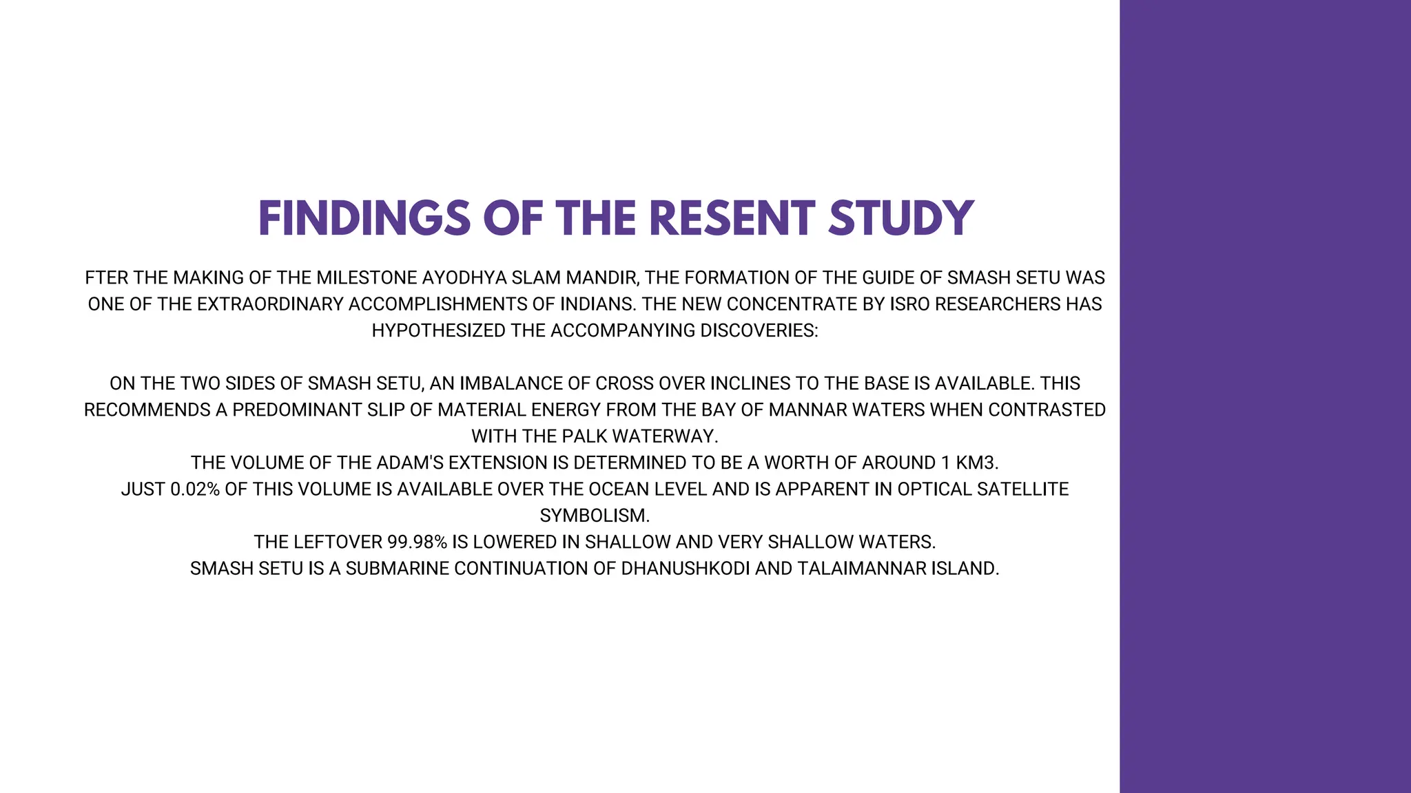 Most Detailed Undersea Map Of Ram Setu view | PPTX | Hinduism | Religion & Spirituality