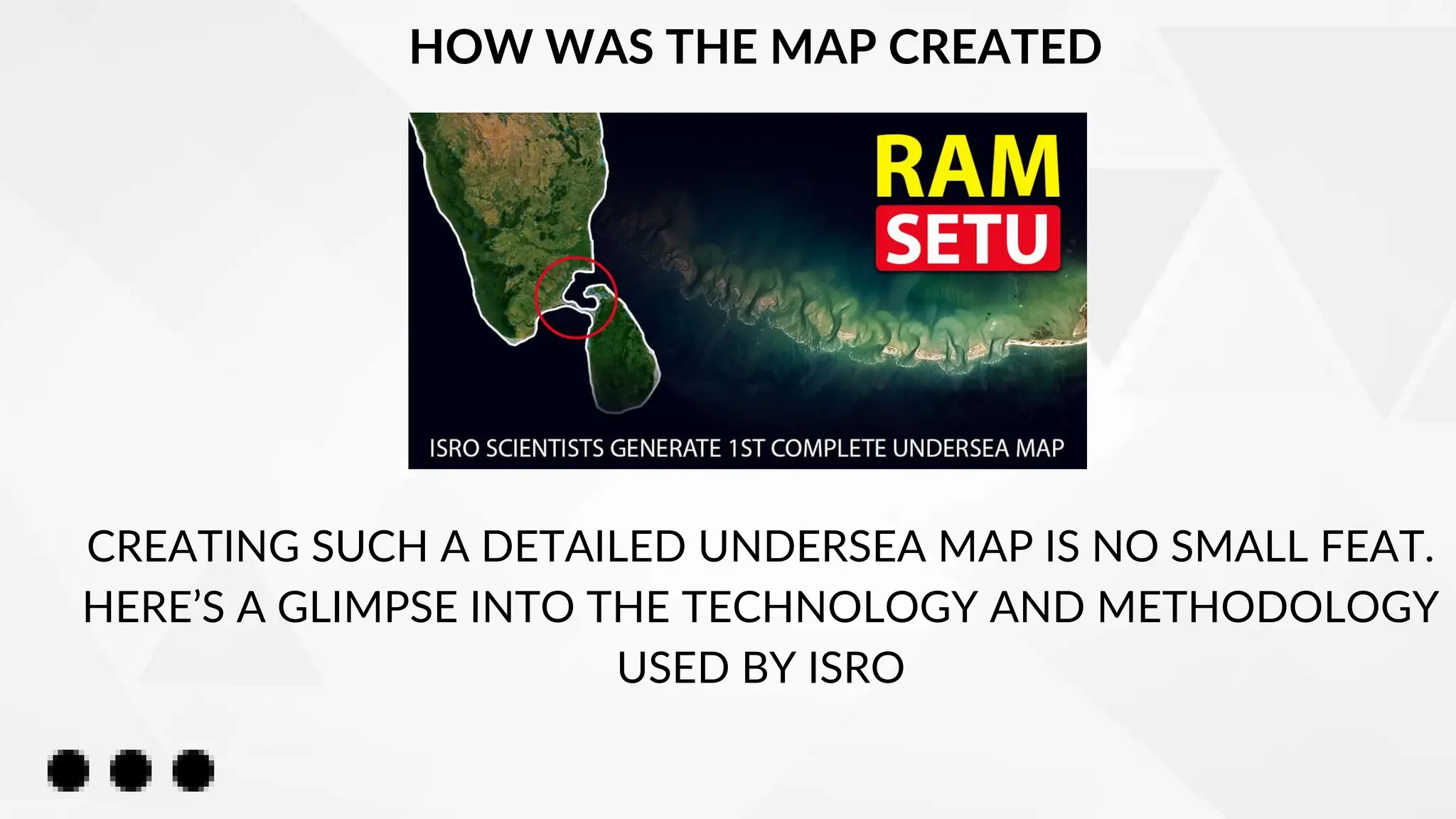 Most Detailed Undersea Map Of Ram Setu view | PPTX | Hinduism ...