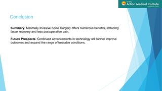 Minimally Invasive Spine Surgery | Sri Balaji Action Medical Institute ...