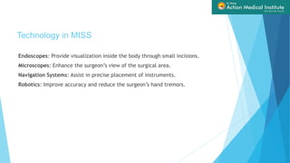 Minimally Invasive Spine Surgery | Sri Balaji Action Medical Institute ...